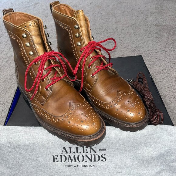 Allen Edmonds | Shoes | Allen Edmonds Long Branch Wingtip Brogue Lace ...
